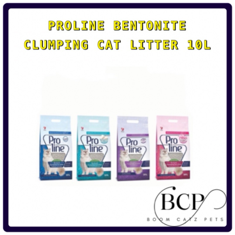 Proline Bentonite Clumping Cat Litter 10L | Shopee Malaysia