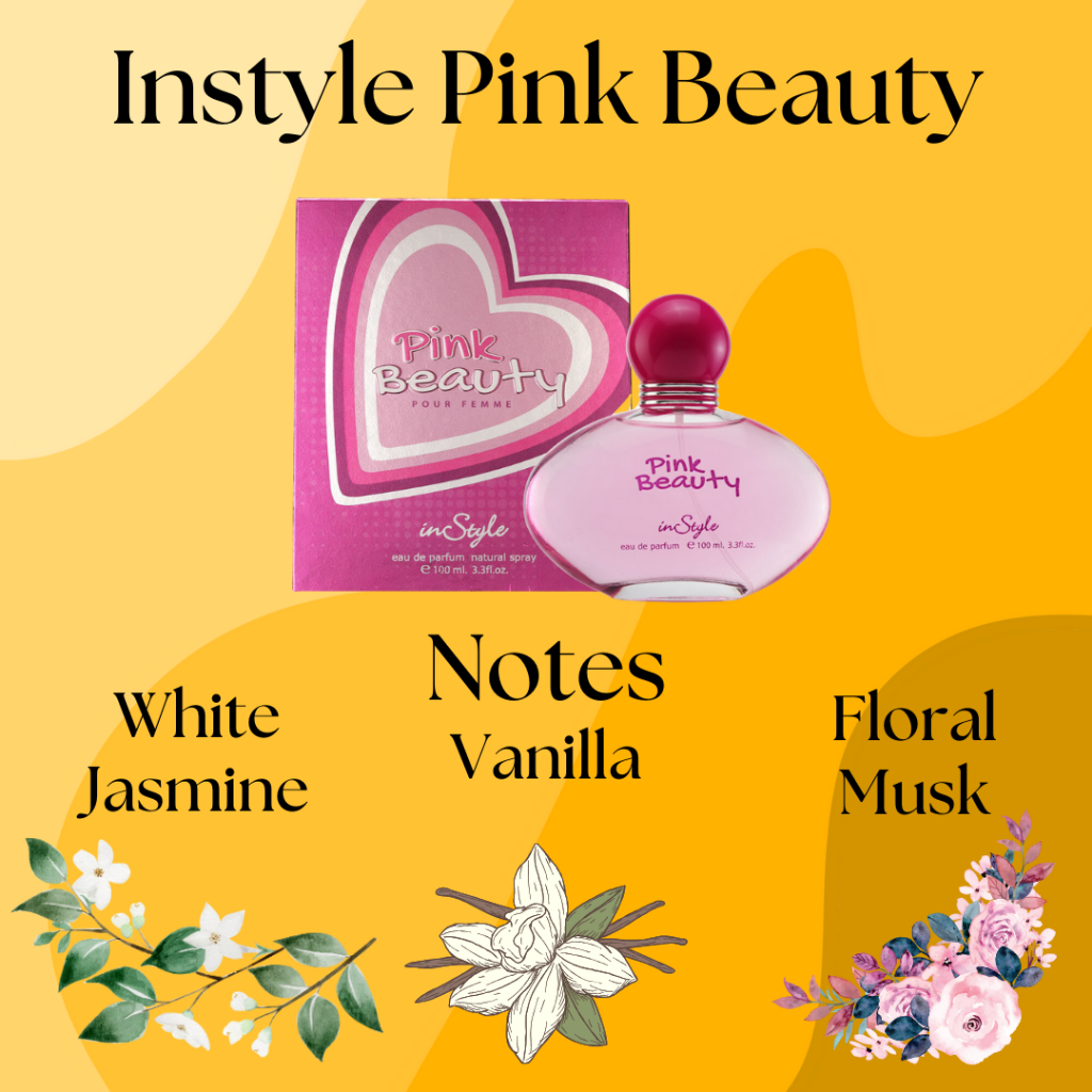 InStyle Pink Beauty For Women EDP 100ml PERFUME | Shopee Malaysia