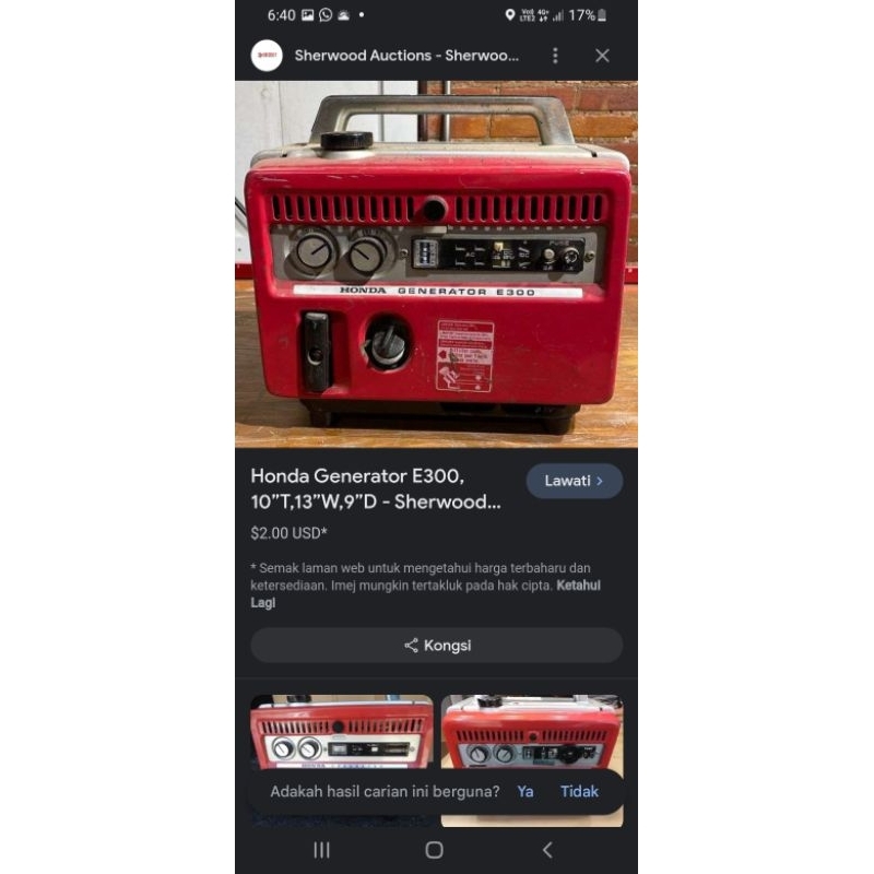 Honda E300 generator coil | Shopee Malaysia