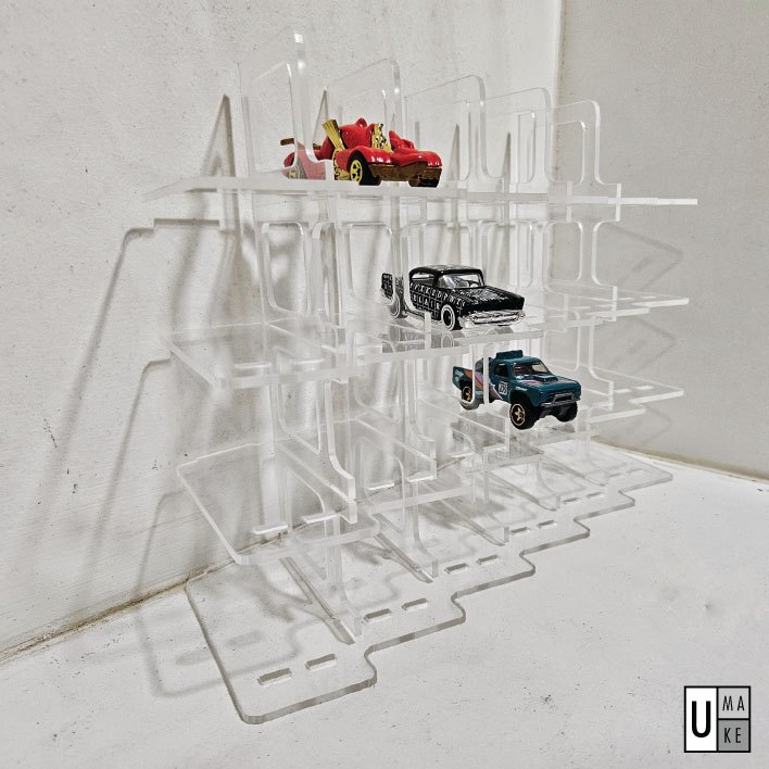 Hotwheels Rack 24 slot Hot Wheels Display Rack Hotwheels dan Tomica ...