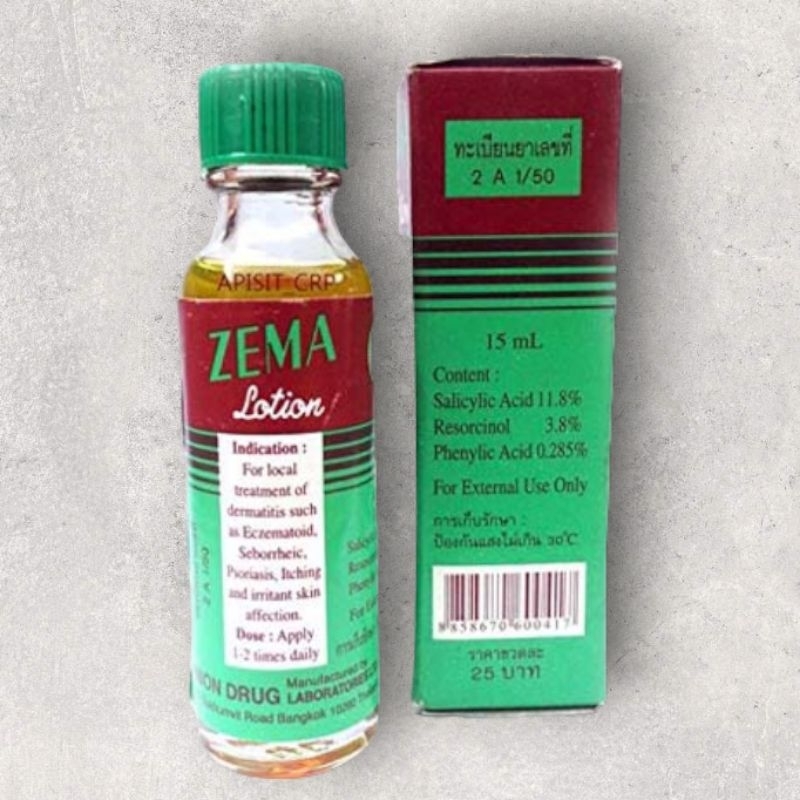 Original Thailand Zema Lotion 15ml Thailand 5cc Zema Cream Siam Zema ...