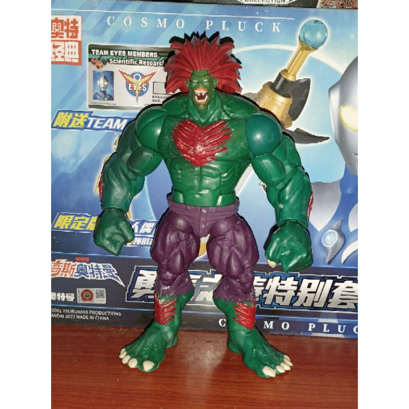 Street Fighter Blanka Action Figure (Custom) | Shopee Malaysia