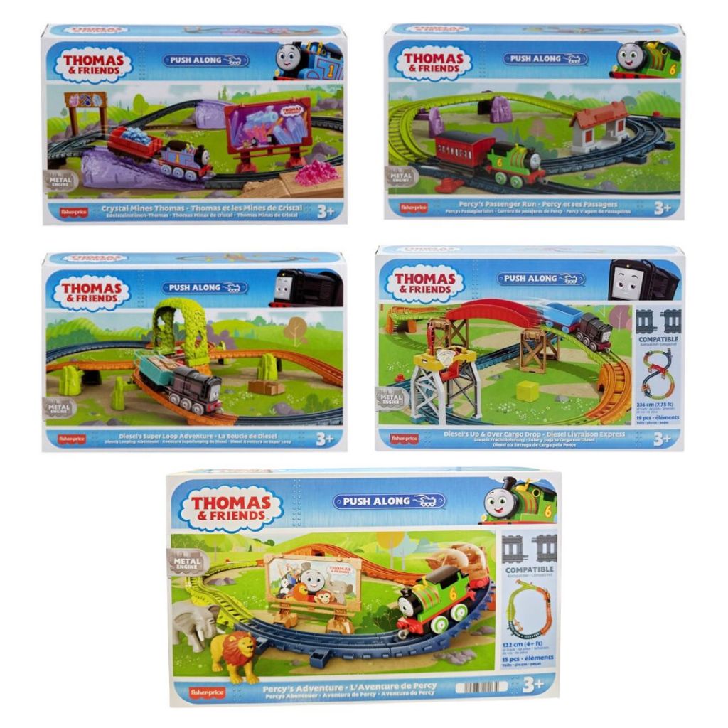 Thomas & Friends Push Along Track Set - Assorted (HGY82) | Shopee Malaysia