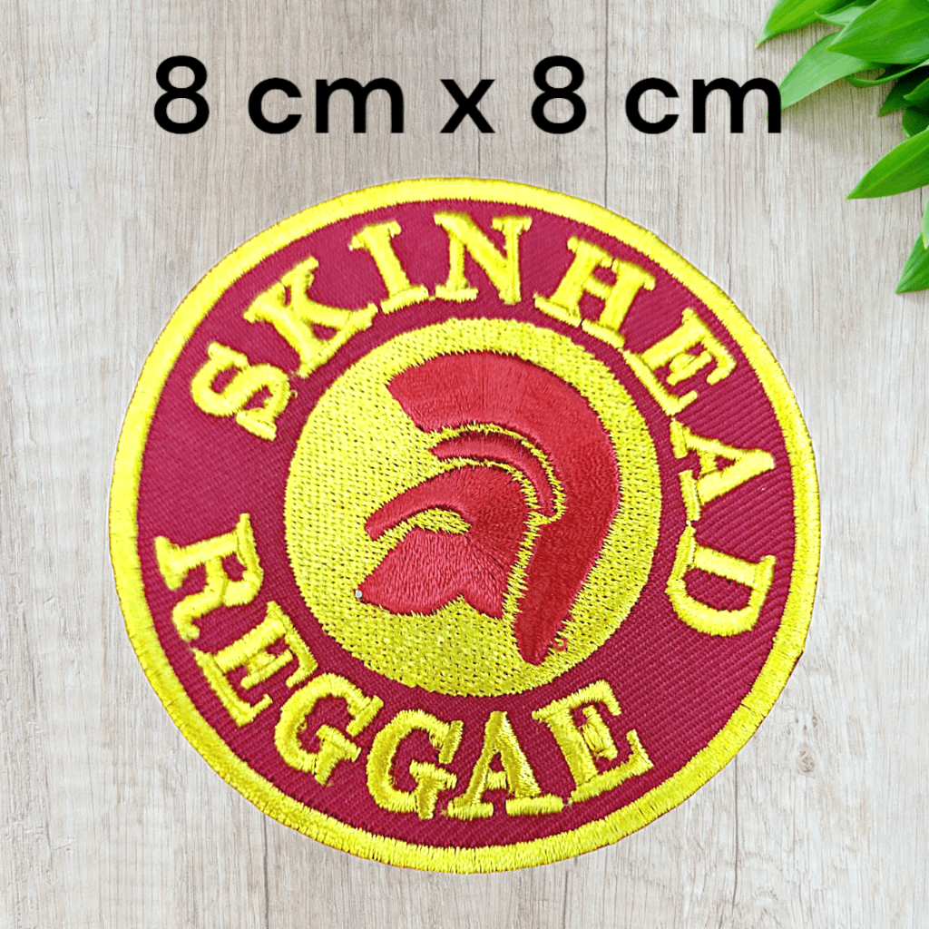 Skinhead Patches Embroidery Sulam Size 8 cm x 8 cm | Shopee Malaysia