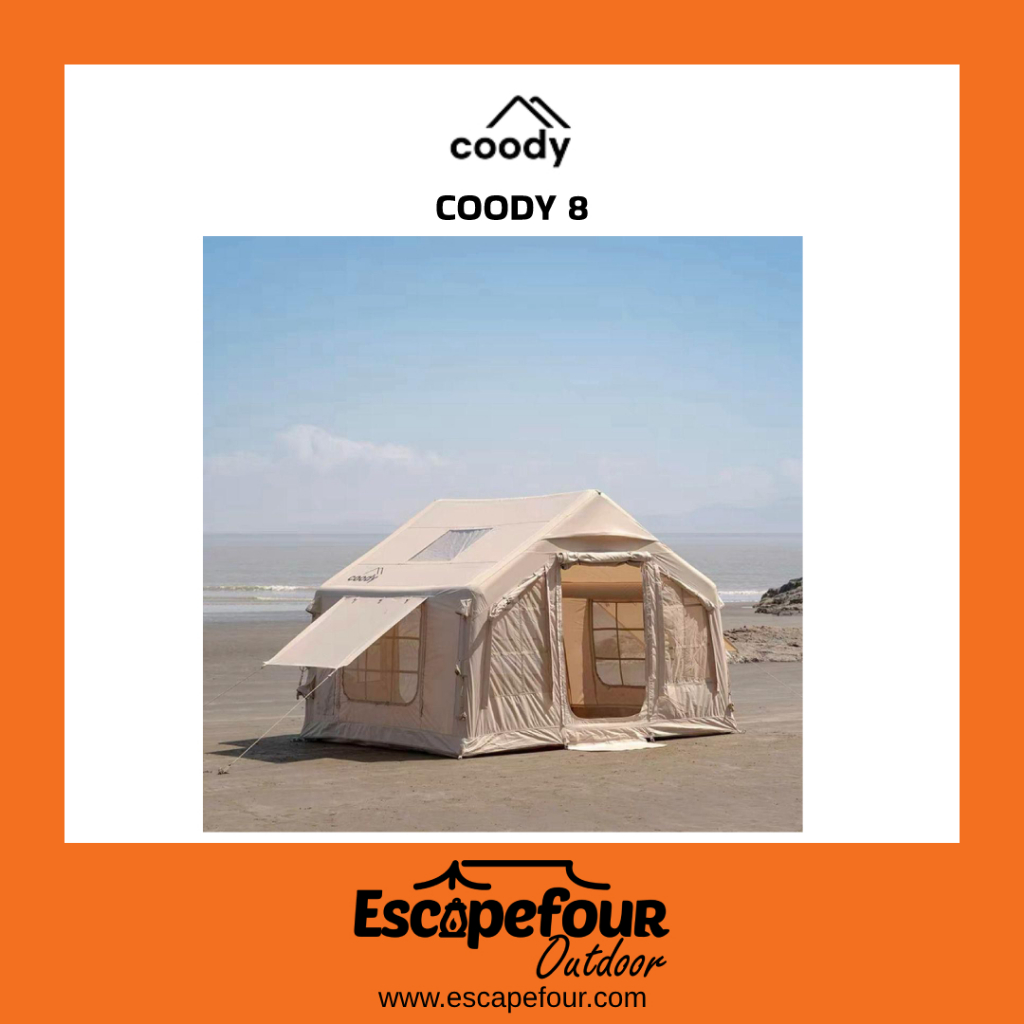 Coody 8.0 Tent (Khaki) | Shopee Malaysia