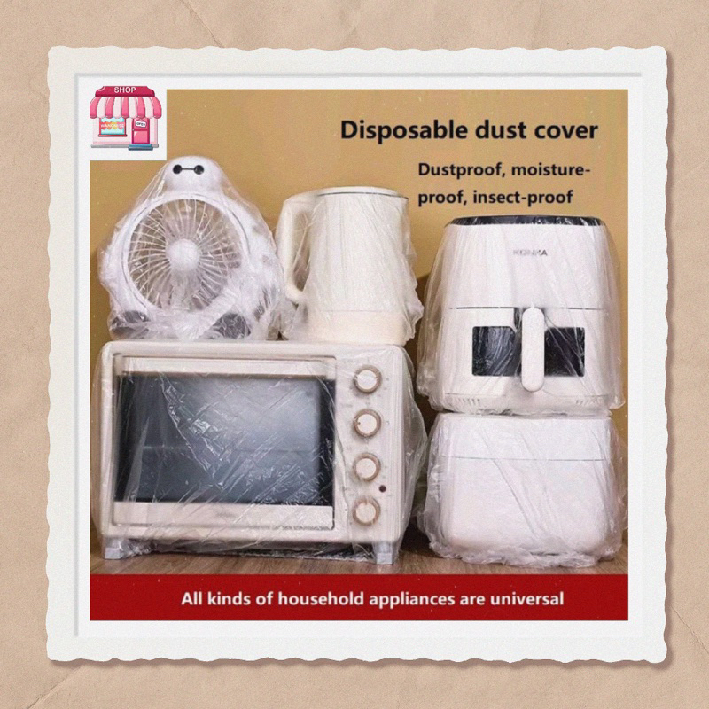 1PCS Large Thickened Plastic Dust Cover Multi-functional Disposable ...