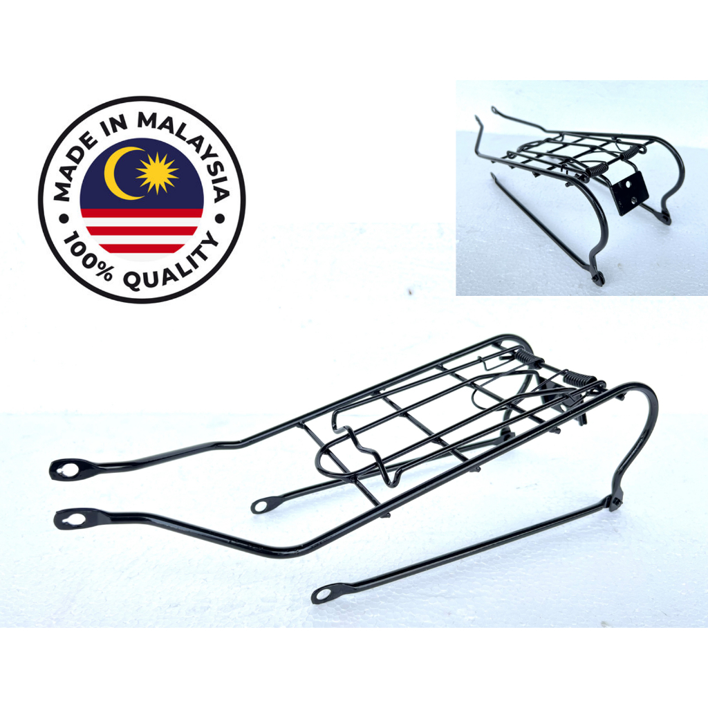 RAK BASIKAL POWER MINI SAIZ 20 INCH BICYCLE POWER CARRIER RACK BASIKAL ...