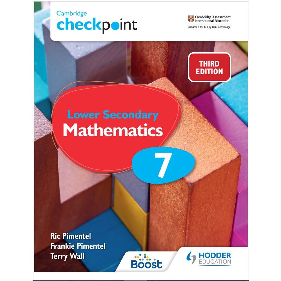 Cambridge Checkpoint Lower Secondary Mathematics 7, 3rd Edition ...