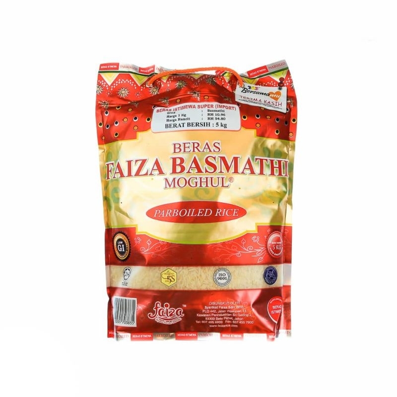 BERAS FAIZA BASMATHI PARBOILED. (REPACK) | Shopee Malaysia