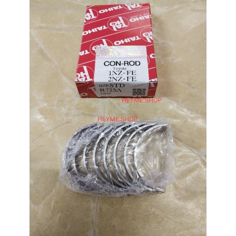 Original TAIHO Con Rod Bearing Size Toyota Vios NCP42 NCP93 1NZ-FE 2NZ ...