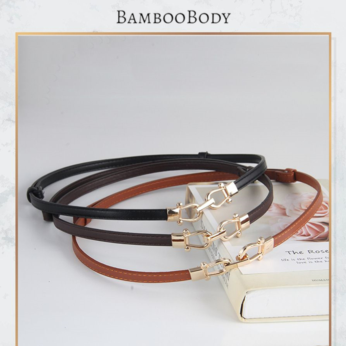⭐️⭐️ [Ready Stock] Women Leather Belt Candy Color Casual Waistband Belt ...