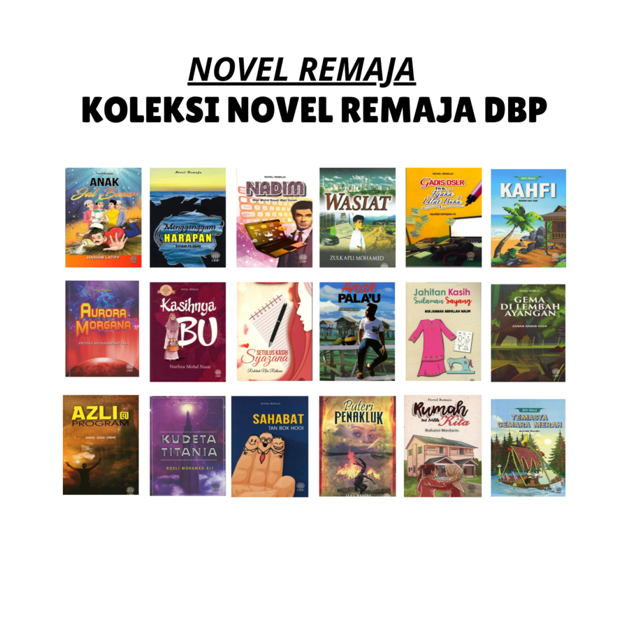 DBP - Novel Remaja DBP | novel sekolah menengah | novel murah | Shopee ...