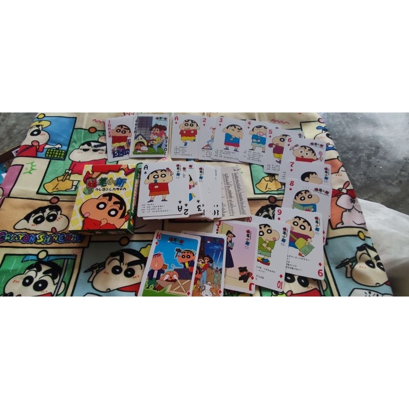 Crayon shin chan/winnie pooh/hello kitty/slam dun/stitch/melody poker ...