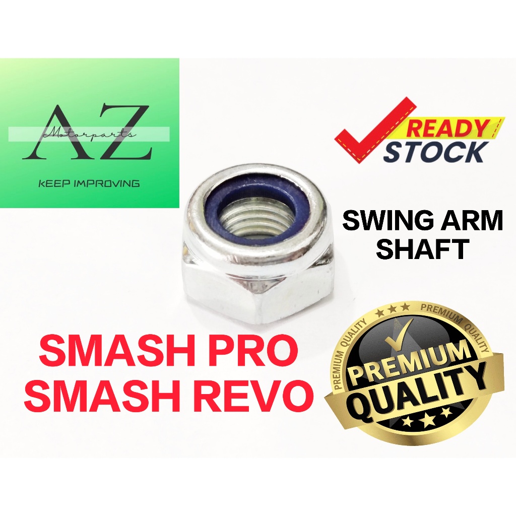SUZUKI SMASH PRO/SMASH REVO SWING ARM SHAFT SAFETY LOCK NUT | Shopee Malaysia