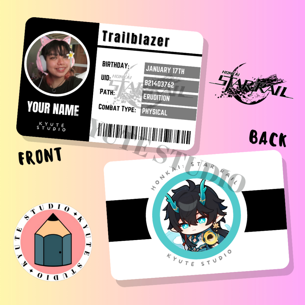 CUSTOM HSR Honkai: Star Rail Player ID Card | Shopee Malaysia