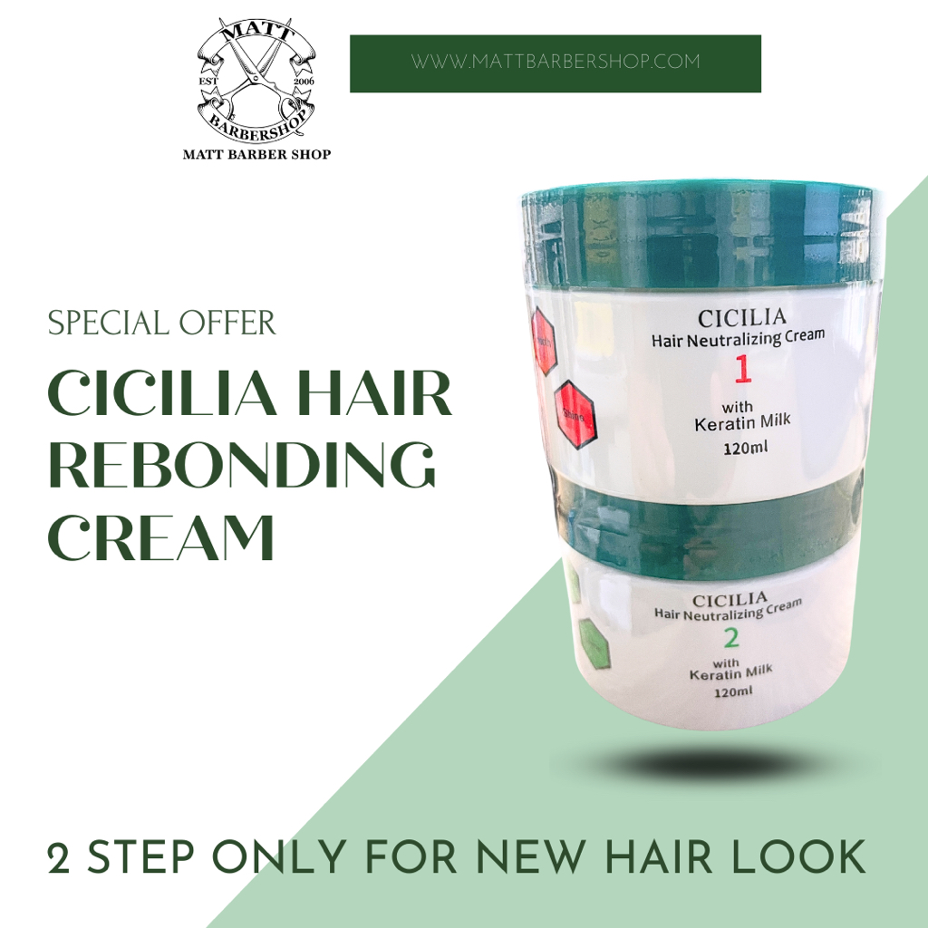KRIM PELURUS RAMBUT (CICILIA HAIR REBONDING CREAM 120ML) | Shopee Malaysia