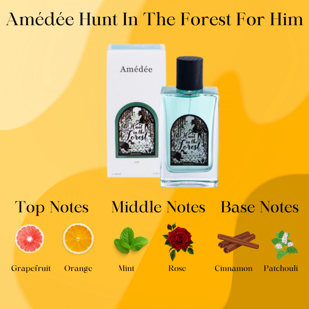 Amédée Hunt In The Forest For Men EDP 100ml PERFUME | Shopee Malaysia