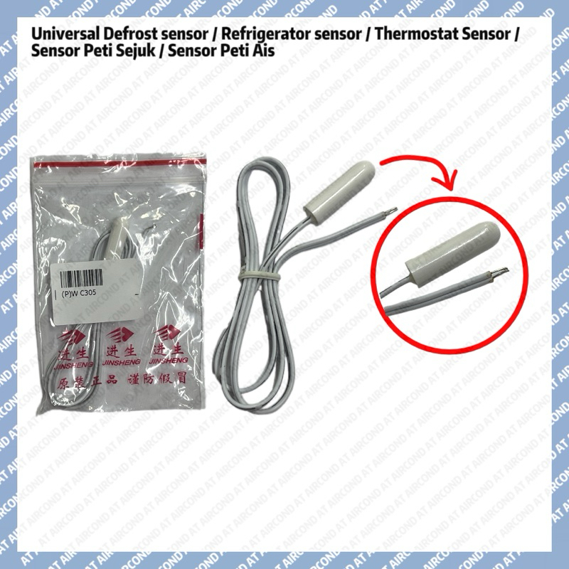 Universal Refrigerator sensor / Thermostat Sensor / Sensor Peti Sejuk / Sensor Peti Ais ...