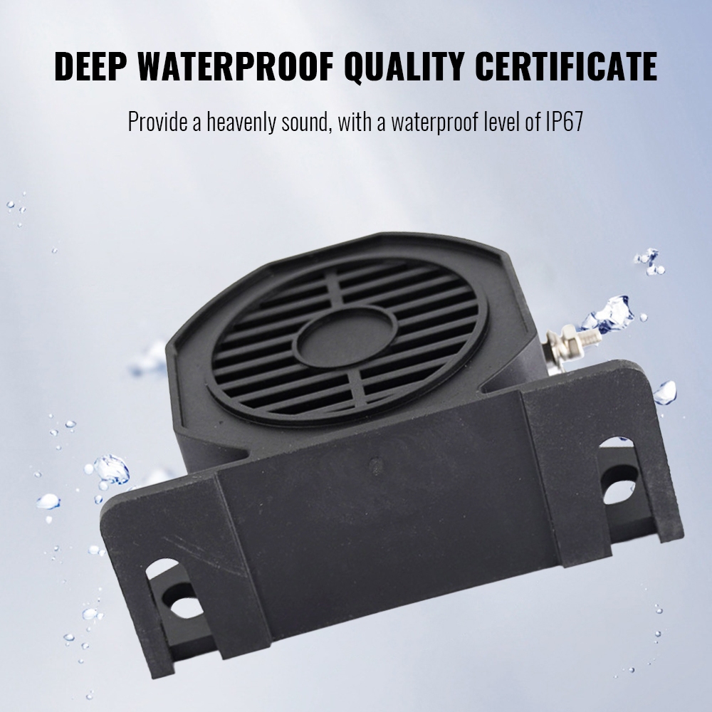 12V-60V HEAVY DUTY Waterproof Reverse Horn Safety Backup Alarm Warning ...
