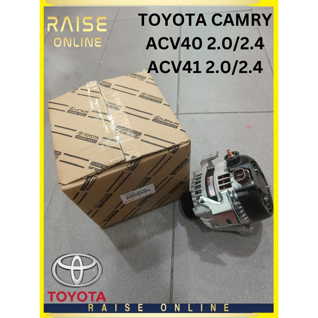 ( 100% ORIGINAL ) TOYOTA CAMRY ACV40 , ACV41 ALTERNATOR ( 27060-0H120 ...