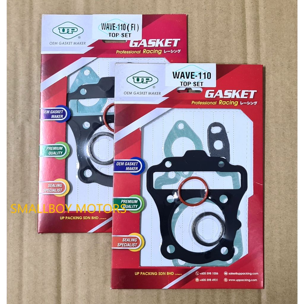 HONDA WAVE110 WAVE110-Fi TOP SET GASKET STANDARD HEAD BLOCK ENGINE FULL ...