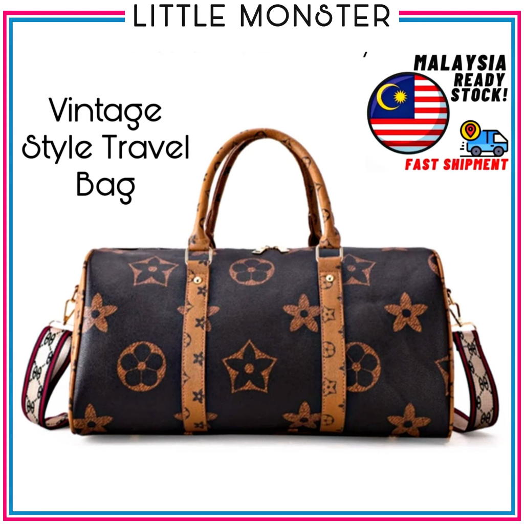 Luxury Leather Travel Bag Sling Shoulder Messenger Business Gym Casual ...