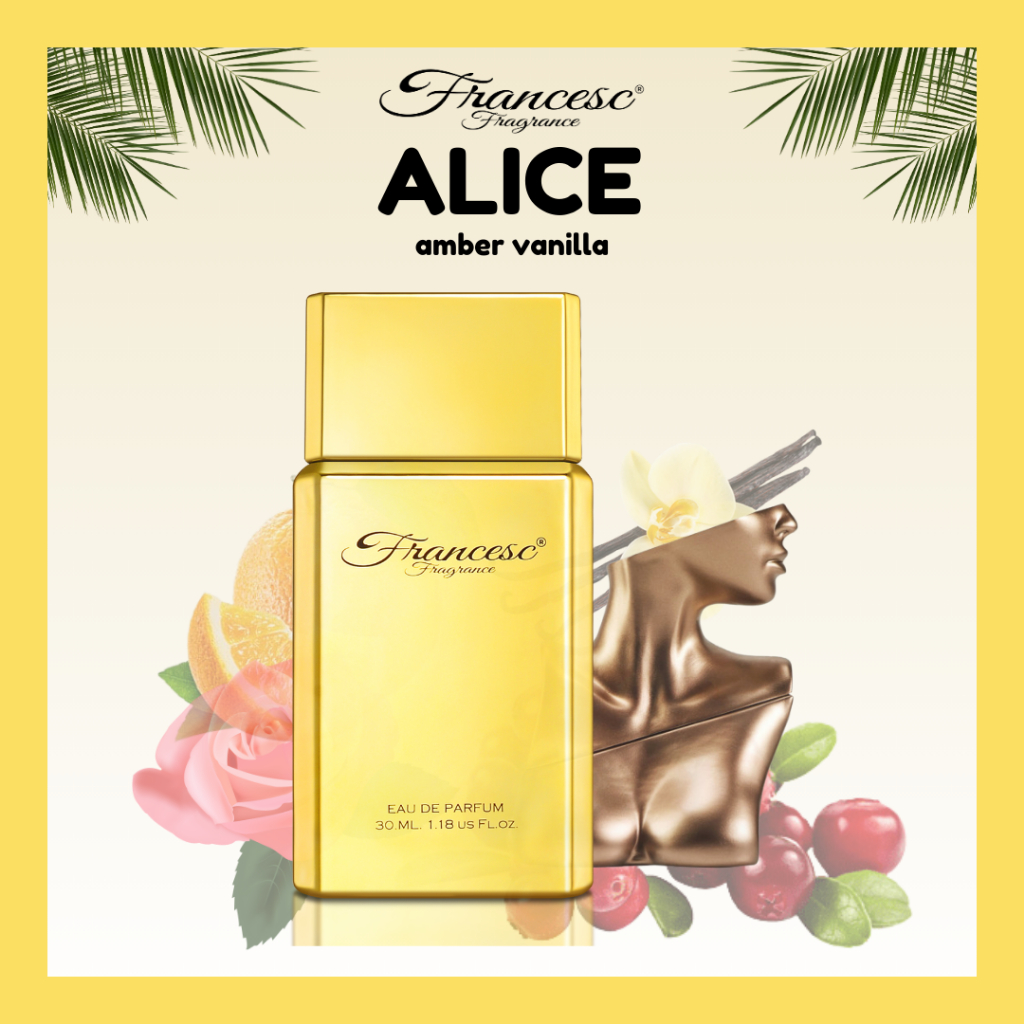 Women - EDP Alice Gold Perfume by Francesc Fragrance | Shopee Malaysia