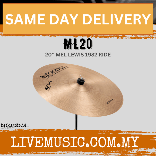 Istanbul Agop ML20 20" Mel Lewis Ride Cymbal ( ML-20 / ML20 ) | Shopee ...