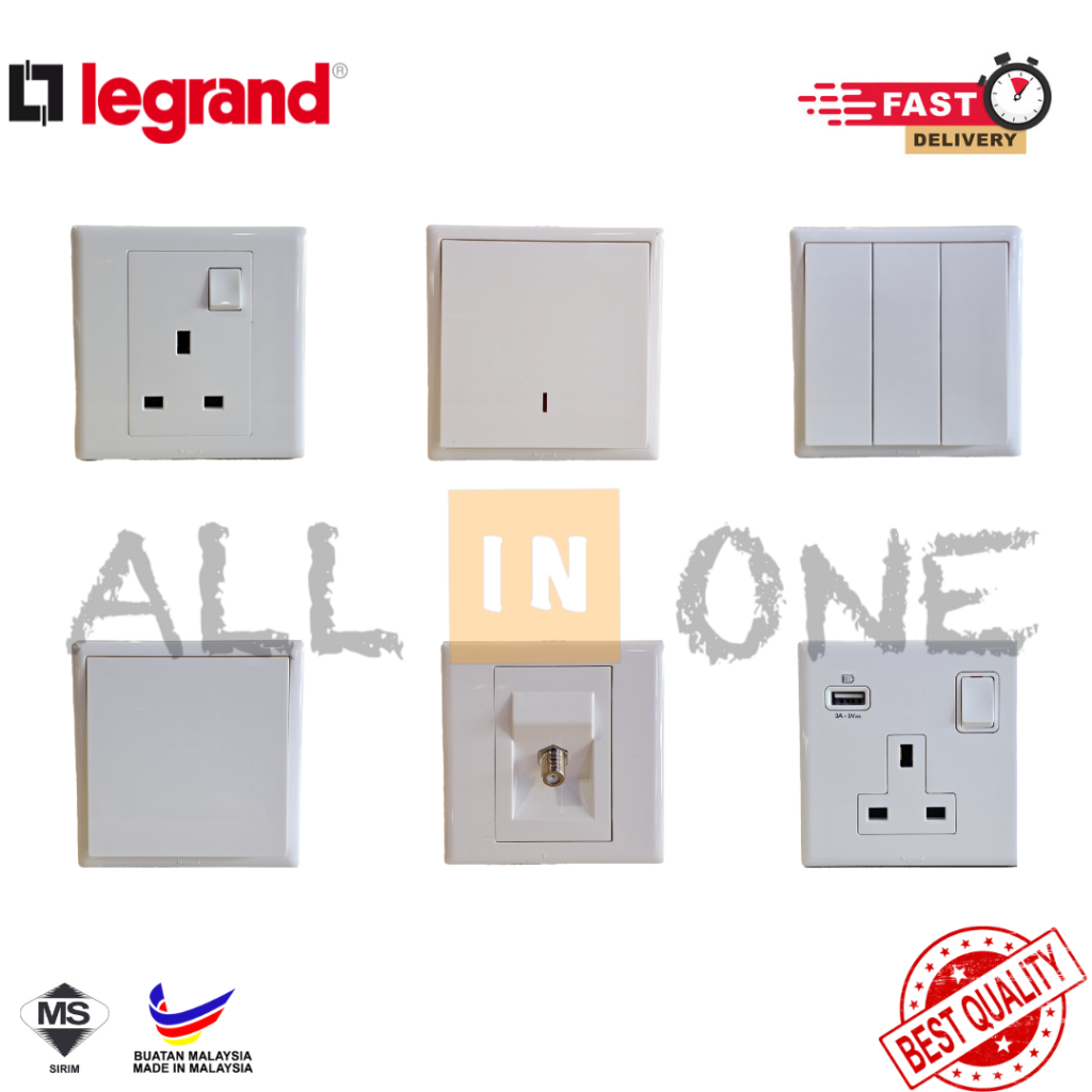 LEGRAND ELOE SWITCHES | Shopee Malaysia