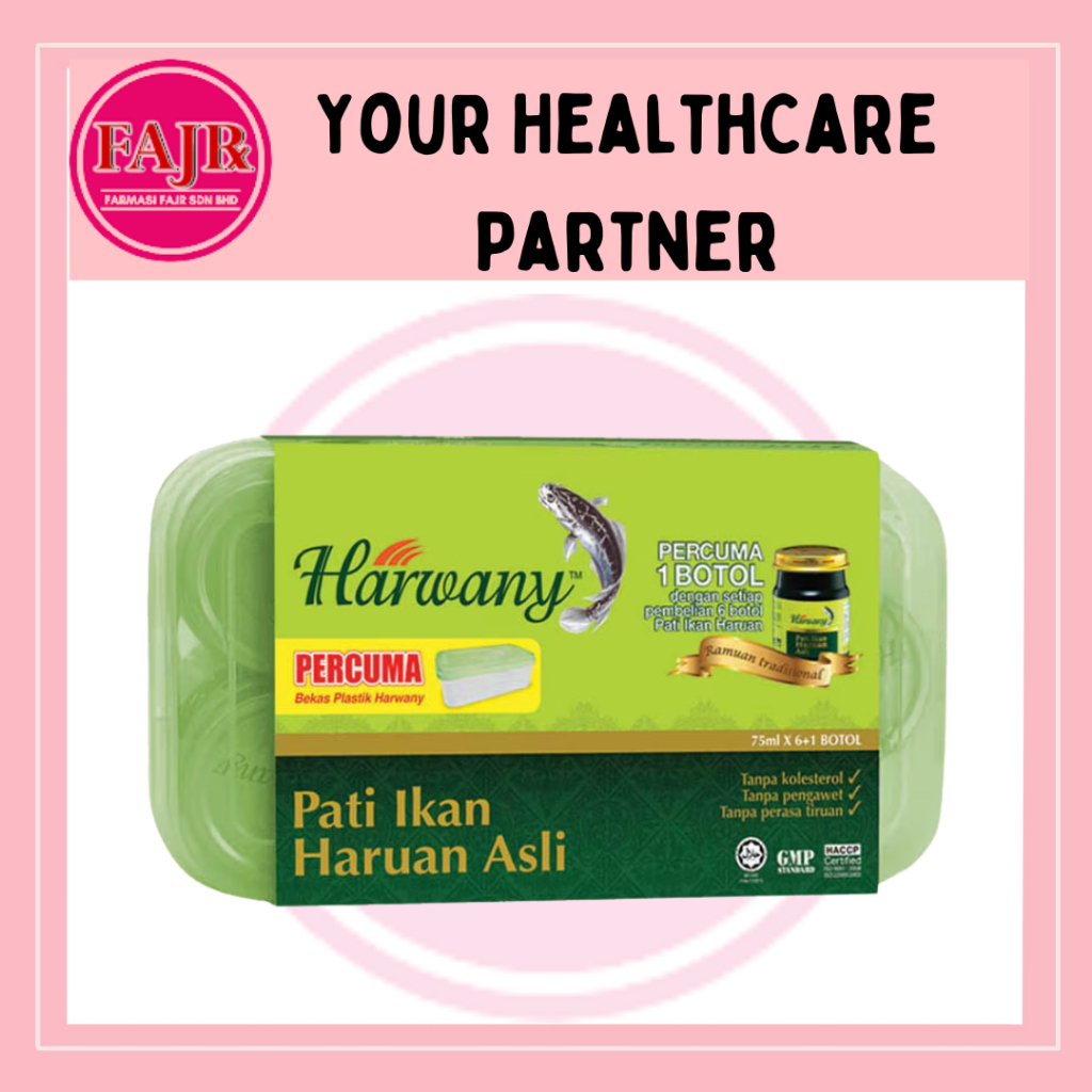 Harwany Pati Ikan Haruan Asli (6 + 1 botol ) | Shopee Malaysia