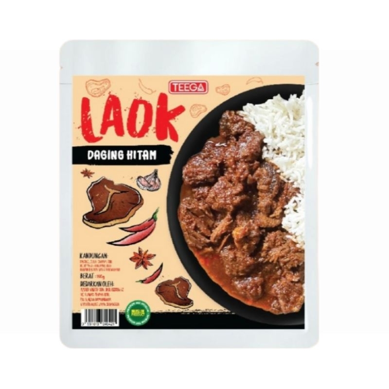 Teega Laok Daging Hitam Ready To Eat | Shopee Malaysia