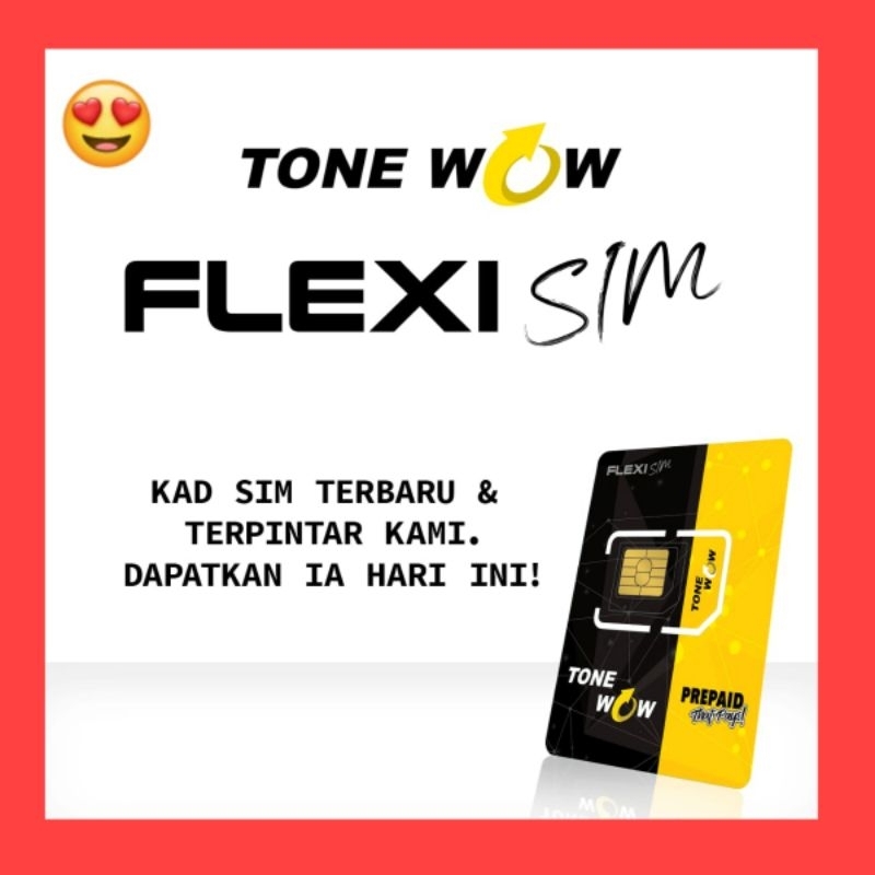Simkad Prepaid Tone Wow line Digi ( internet Laju ) | Shopee Malaysia