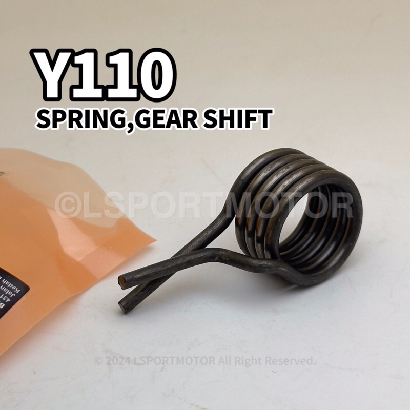 YAMAHA Y110 SPRING GEAR SHIFT 90508-32563 GEAR ARM SPRING GEAR SHAFT ...