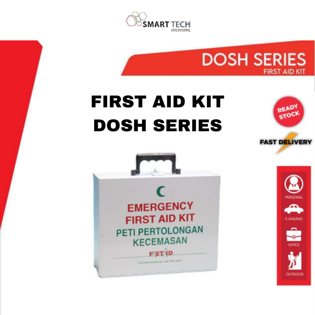 [READY STOCK] FIRST AID KIT DOSH SERIES (1 - 100 PAX) | Shopee Malaysia