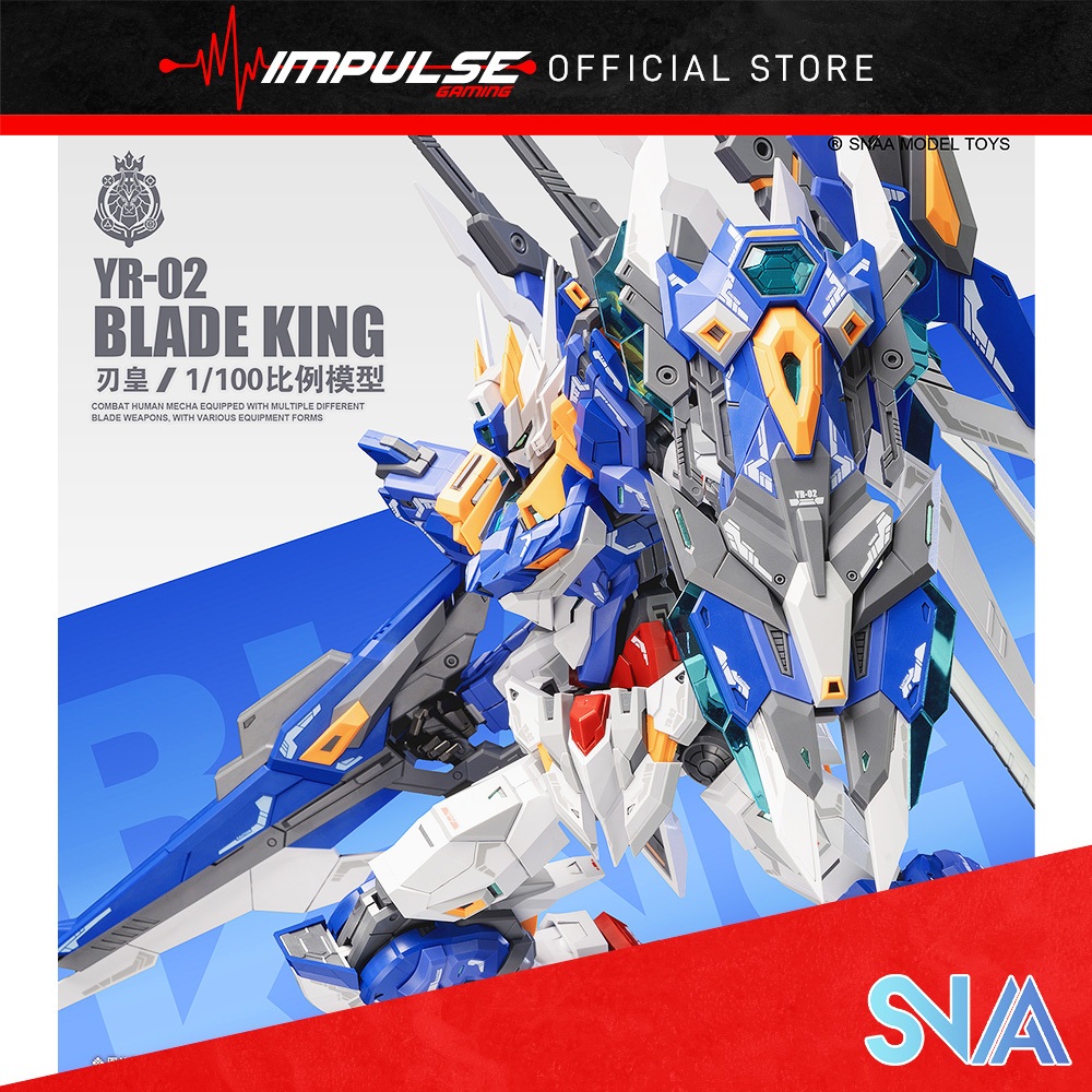 SNAA 1/100 YR-02 The King - Blade King Model Kits / 皇者系列 - 刃皇 | Shopee ...