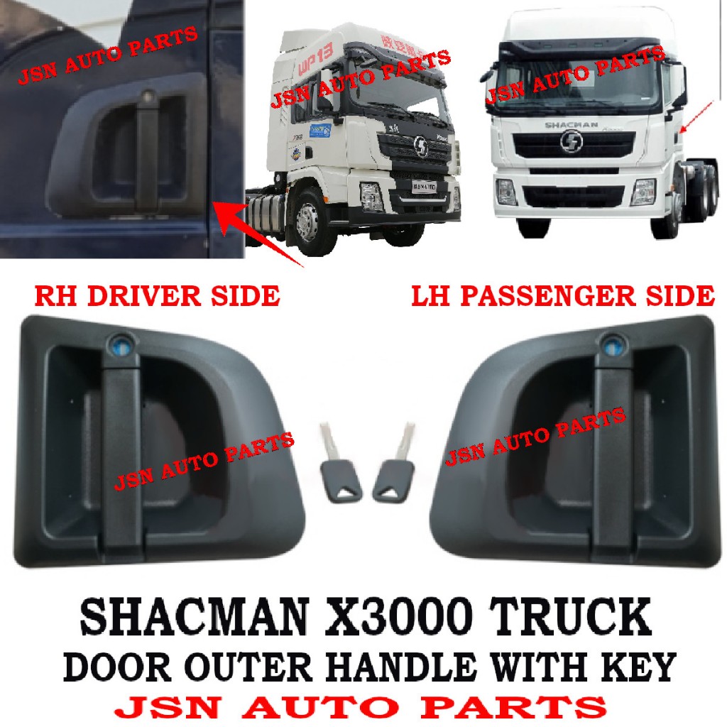 J07S41 DOOR OUTER HANDLE SHACMAN X3000 LORRY TRUCK AKSESORI | Shopee ...