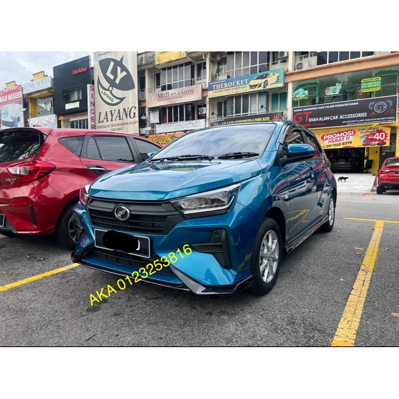 Perodua Axia 2023 Bodykit Gear Up With Paint | Shopee Malaysia