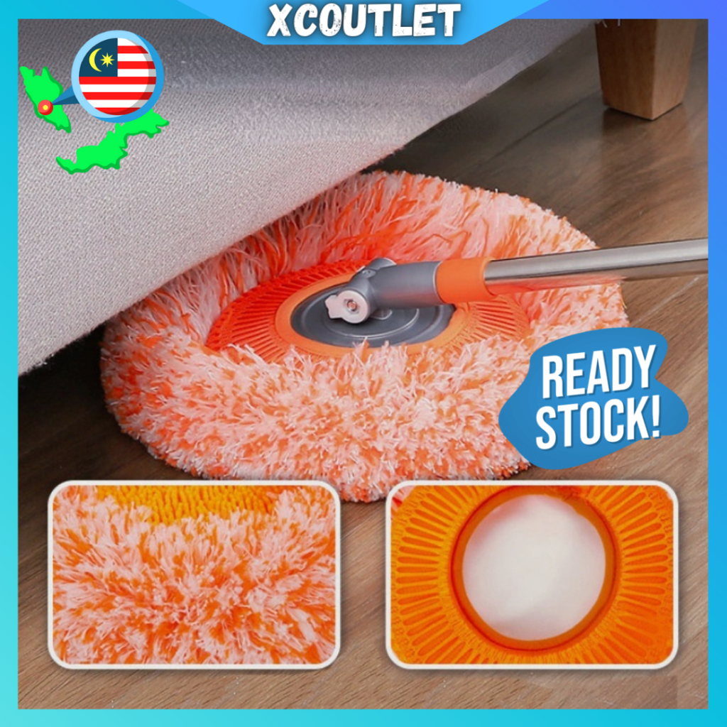 【200CM】Extendable Duster Ceiling Fan Mop Lantai Kipas Penyapu Sawang ...