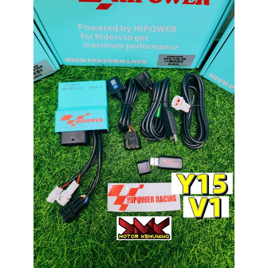 HIPOWER ECU HI-POWER RACING ECU POWER MODE Y15ZR V1 V2 Y16ZR RS150 V1 ...