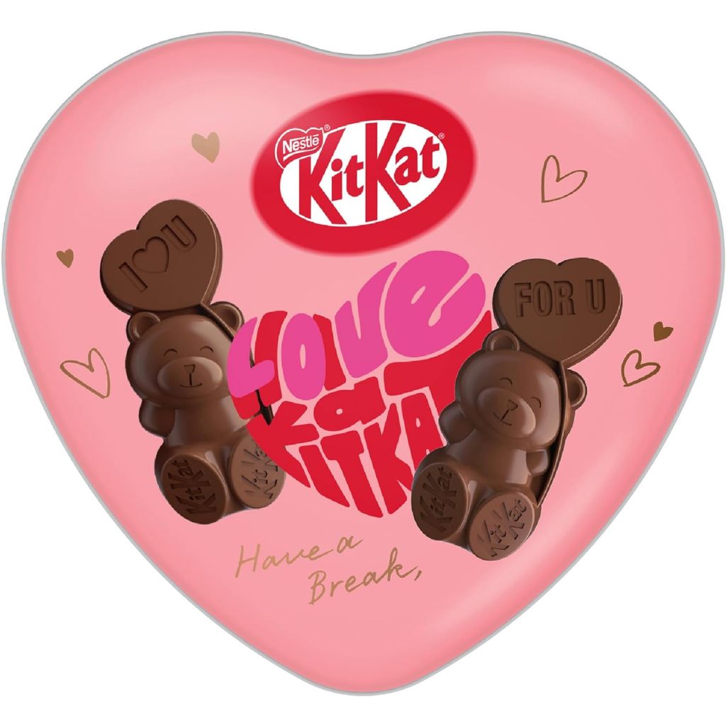 Nestle Japan Kit Kat Heartful Bear Heart Can 7 pieces[Direct from Japan] | Shopee Malaysia