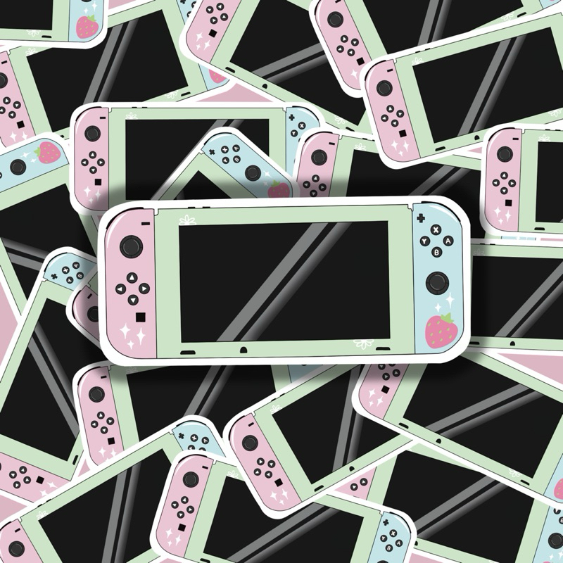 Nintendo Switch - Decorative Matte Sticker | Shopee Malaysia