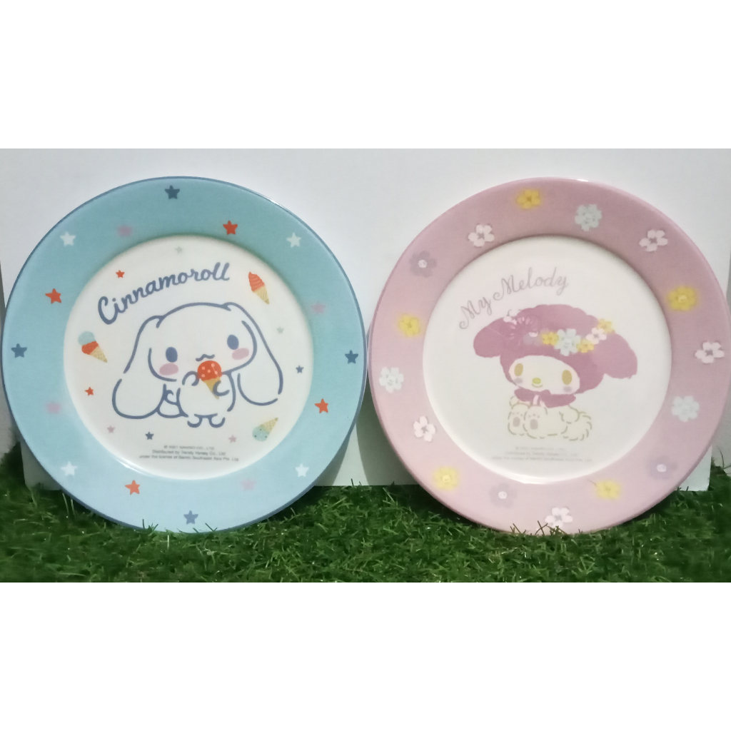 Original Sanrio Hello Kitty Ceramic Plate 2021 20.5cm | Shopee Malaysia