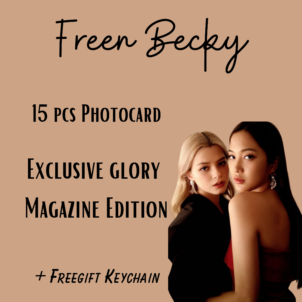 Freenbecky Glory Magazine Edition Photocard | Shopee Malaysia