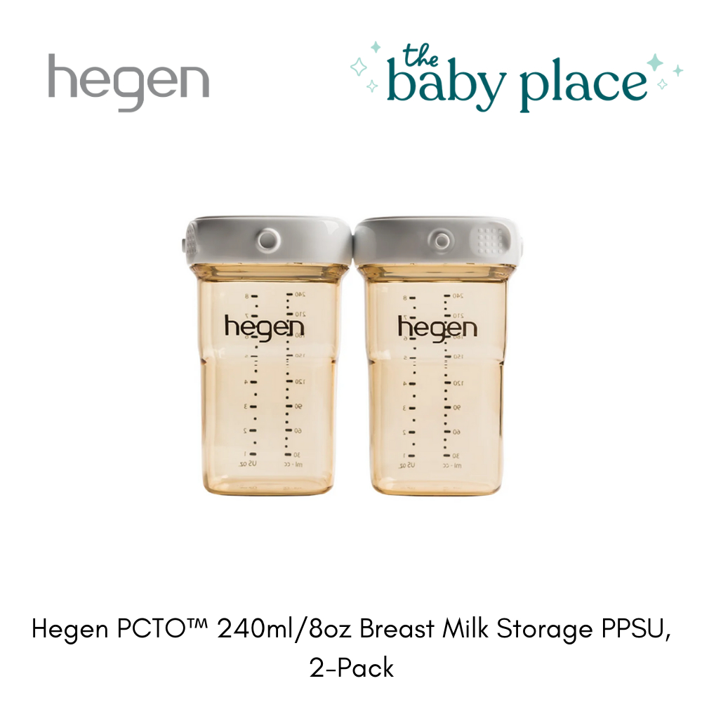 Hegen PCTO™ 240ml/8oz Breast Milk Storage PPSU (2-pack) | Shopee Malaysia