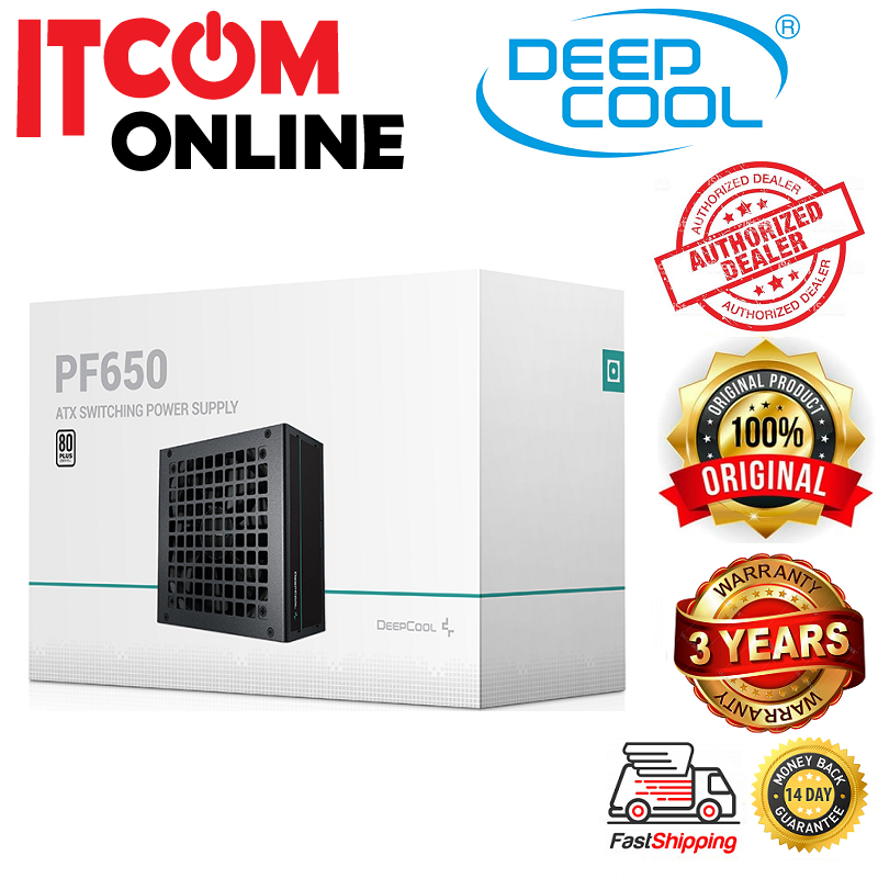 DEEPCOOL PF450 PF500 PF550 PF650 450W 500W 550W 650W 80PLUS POWER ...
