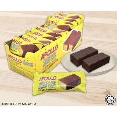 Apollo Cream Chocolate Layer Cake (16g x 24pkt) | Shopee Malaysia