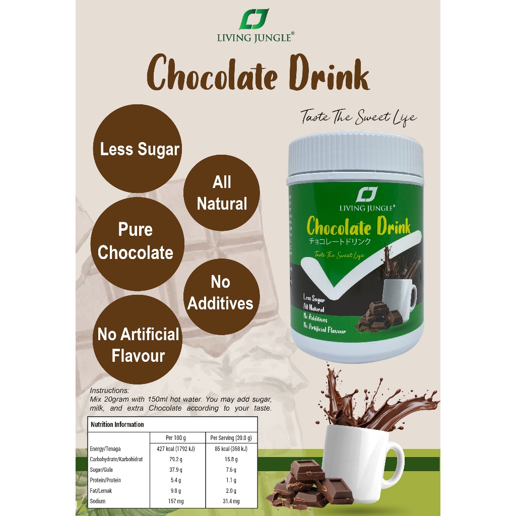 Imported Low Sugar Chocolate Drink 1kg / Minuman Coklat / Chocolates ...
