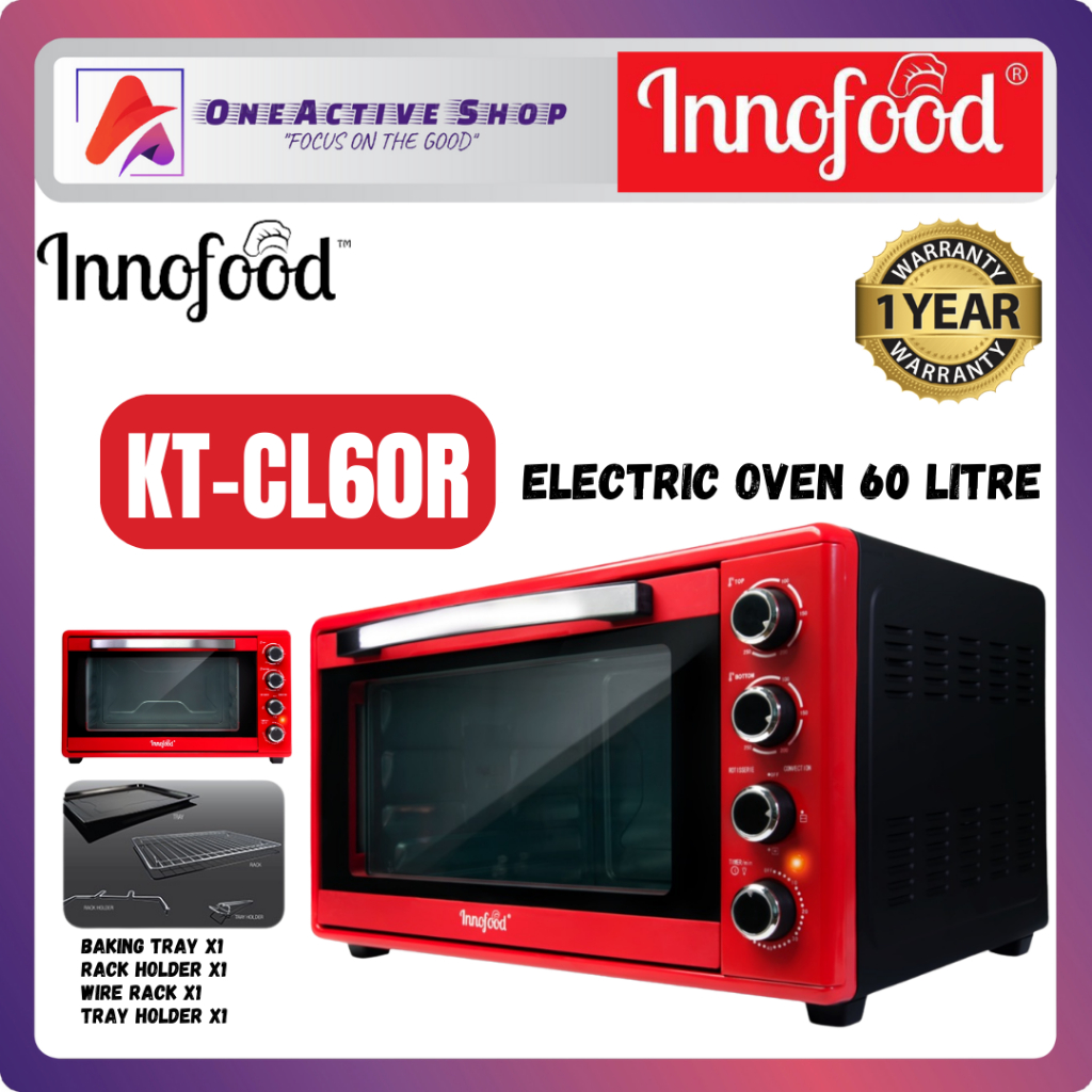 Innofood Electric Oven (60L) KT-CL60R | Shopee Malaysia