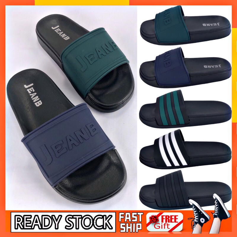 〔Young.Wears〕Size 36-45 Unisex Adult's Slide Fashion Sandal Women & Men ...