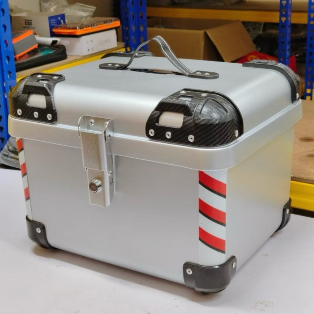 ALUMINIUM TOP BOX X DESIGN IMPORT 45 LITER ALL MODEL SAIZ MOTOSIKAL ...